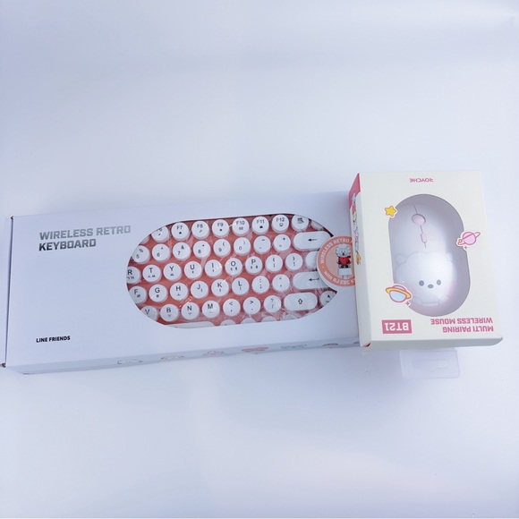 bt21 | Computers, Laptops & Parts | Bt2 Baby Wireless Retro Keyboard By Royche Rj Wireless Mouse ...
